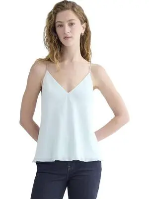 Everlane Tie Back Cami Top - Skywriting