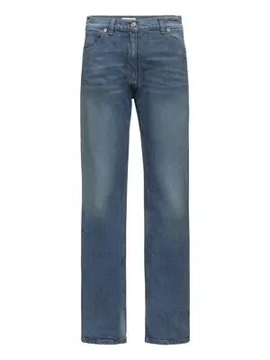 MAGDA BUTRYM Magda Butrym Washed Cotton Denim Jeans