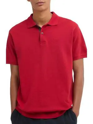 Barbour Tailo Fit Pima Cotton Polo - Red