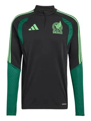 Adidas Adidas Mexico National Team FIFA X World Cup 2026 Tiro Quarter-Zip Training Top Black