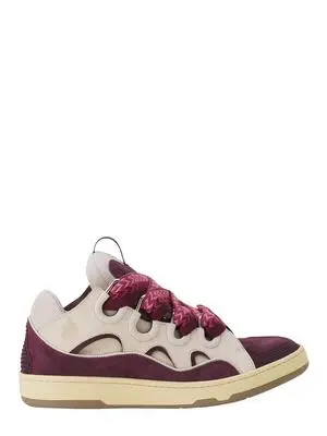 LANVIN Curb Sneaker - Red