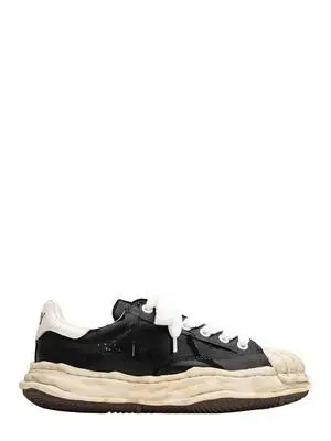 Mihara Yasuhiro Blakey Og Sole Canvas Low Top Sneakers - Black