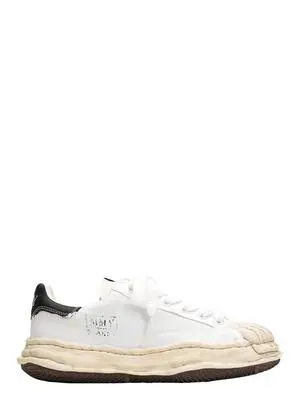 Mihara Yasuhiro Blakey Og Sole Canvas Low - White