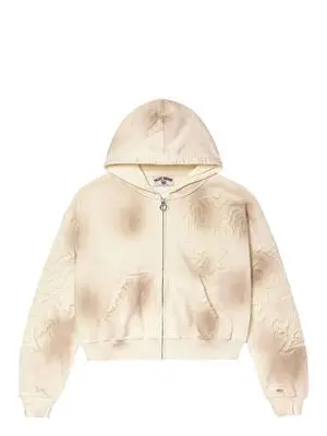 VALE FOREVER Carver Zip Up - Cream