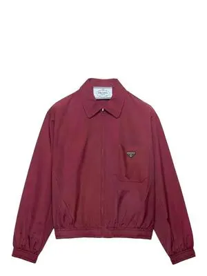 Prada Poplin Jacket - Red