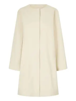 Loulou De Saison Merill Cotton-Gabardine Coat Beige