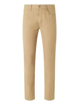 Loro Piana Quarona Straight-Leg Jeans Tan
