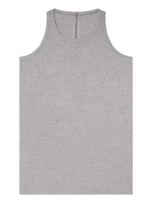 Rick Owens Cotton-blend Jersey Tank - Gray