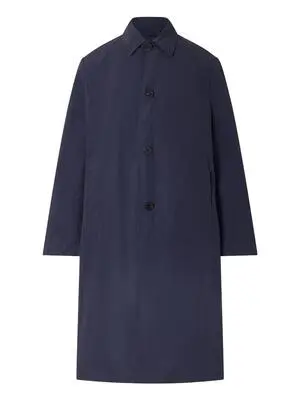 Dries Van Noten Shell Trench Coat - Blue