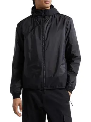 Moncler Galveston Water Repellent Hooded Jacket - Black