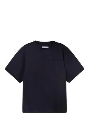 Sacai Cotton Tshirt - Black