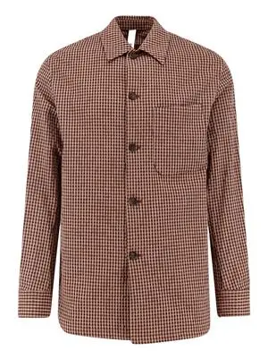 HEVO Bari Cotton Blend Shirt/jacket - Brown