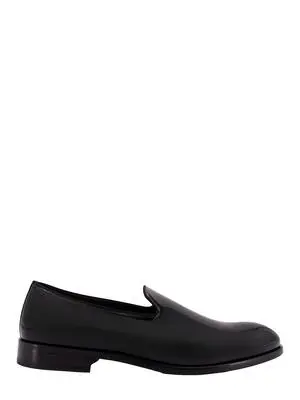 DOUCAL'S Patent Leather Loafers - Black