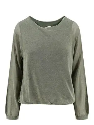 SEMICOUTURE Cotton Sweater - Green
