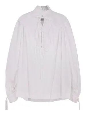 Dries Van Noten Cotton Catya Shirt - White
