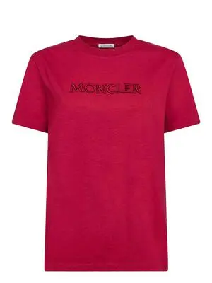 Moncler Cotton T-shirt - Red
