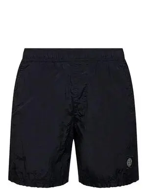 Stone Island Econylon® Swim Trunks Black
