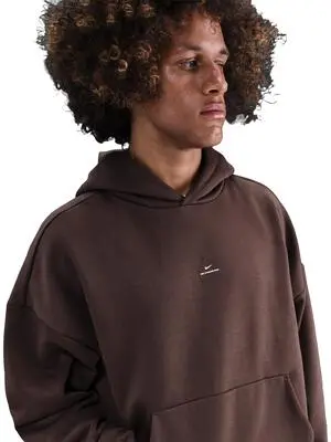 Nike Standard Issue Therma-fit Brushed Basketball Pullover Hoodie - Brown