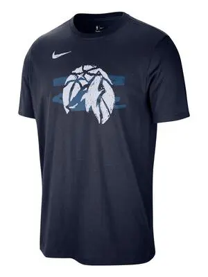 Nike Minnesota Timberwolves Courtside Nba T-shirt - Blue