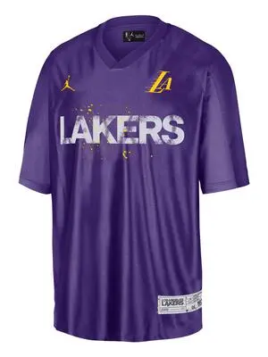 JORDAN Los Angeles Lakers Dri-fit Mvp T-shirt - Purple