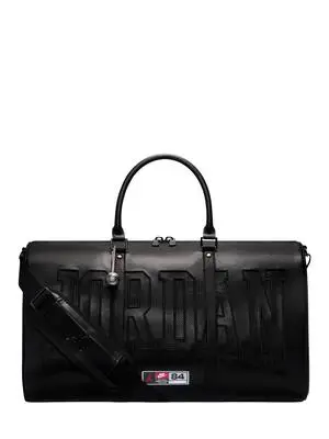 JORDAN Perforated Duffel - Black