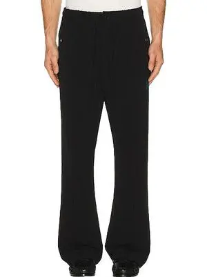Needles Piping Cowboy Pant Poly Double Cloth - Black