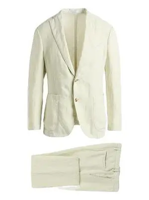 Boglioli Suit Light Size Linen - Green