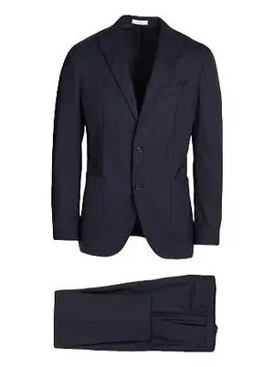 Boglioli Suit Midnight Size Virgin Wool - Blue