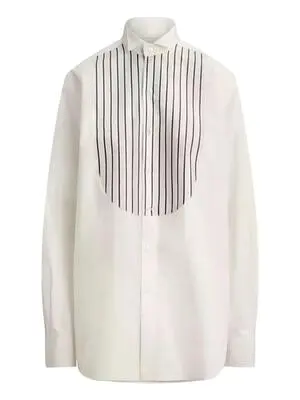 Ralph Lauren Courtney Striped Shirt - White