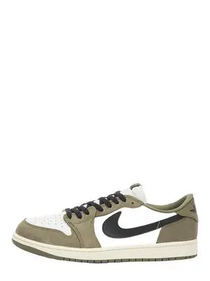 JORDAN 1 Retro Low Og Sneaker - Medium Olive/black/sail