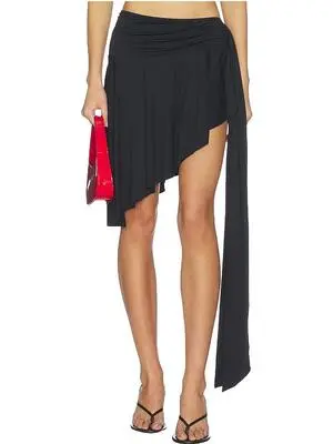 Lioness Safari Midi Skirt - Black