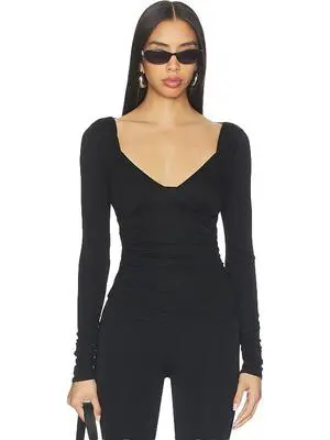 LOVERS AND FRIENDS Cora Top - Black