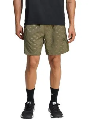 Adidas Woven Training Shorts - Olive Strata