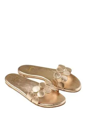 Beek Whirlybird Slide Sandal - Gold