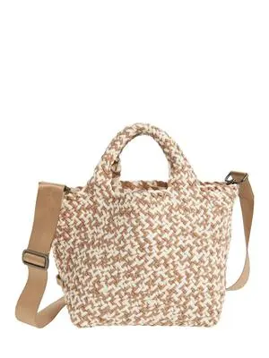 NAGHEDI Small St. Barths Prism Tote - Flax