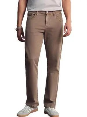 GENERAL DENIM WORKS Roam Relaxed Straight Leg Jeans - Coffee Comfort