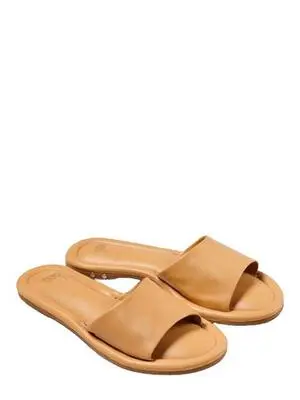 Beek Songlark Leather Slide Sandal Beach