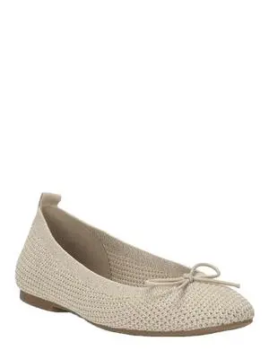 Lucky Brand Taneric Ballet Flat - Natural/platinum