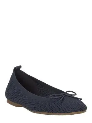 Lucky Brand Taneric Ballet Flat Navy Blazer