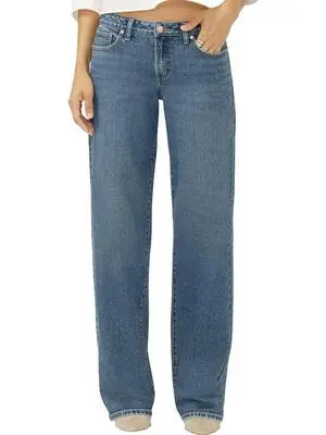 SILVER JEANS CO. Loose & Low Baggy Fit Jeans - Folly