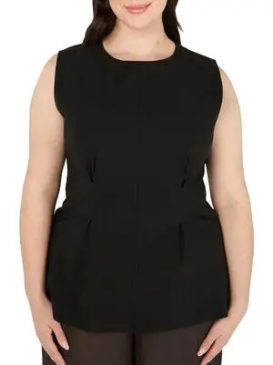 ESTELLE Hallie Sleeveless Top - Black