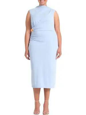 ESTELLE Livia Sleeveless Sheath Dress - Bluebell