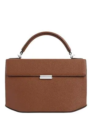 TOTEME Leather Box Bag - Brown