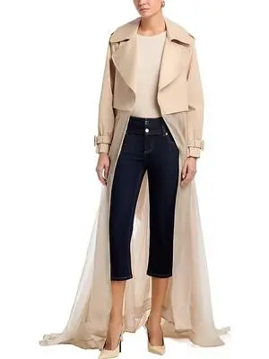 Alice + Olivia Nevada Trench - Latte
