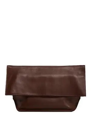 A.L.C. Finn Leather Bag Chocolate