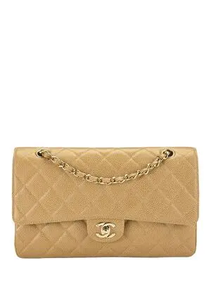 CHANEL Quilted Caviar Classic Double Flap