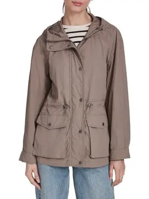 LEVI'S Water Resistant Hooded Jacket - Pinebark