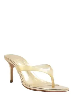Schutz Roslyn Stiletto Heel Sandals - Platinum