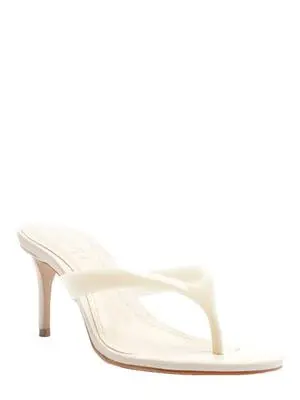 Schutz Roslyn Stiletto Heel Sandals - Sugar White