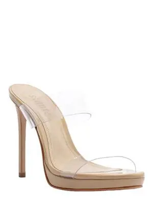Schutz Ariella Platform Sandal - Beige